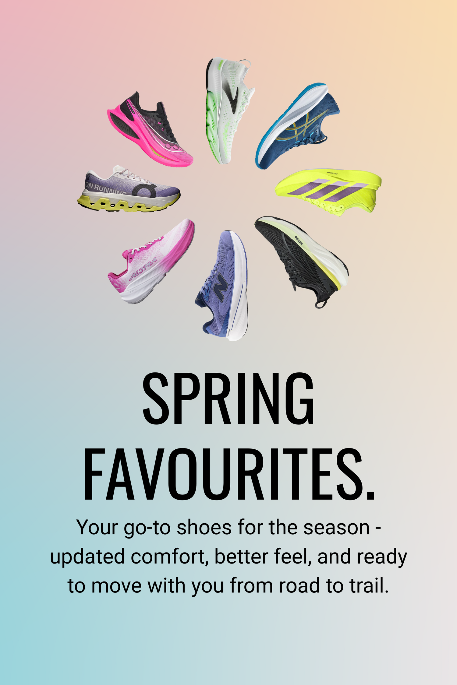 Up & Running - Running shoes, trainers, clothing, kit & accessories