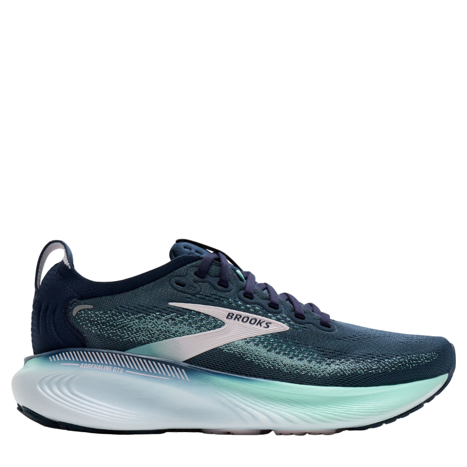 Brooks Women's Adrenaline GTS 25 Running Shoes in Spellbound/Yucca/Pin ...